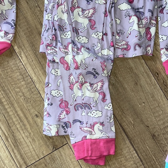 Disney | Pajamas | Disney Members Mark Purple Unicorn Elsa Frozen ...